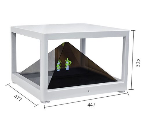 Desktop Pyramid 360° Holographic Displays – freeglass3d