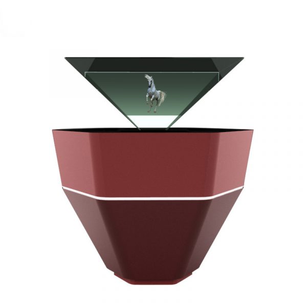 Inverted Pyramid 360° Holographic Displays – freeglass3d