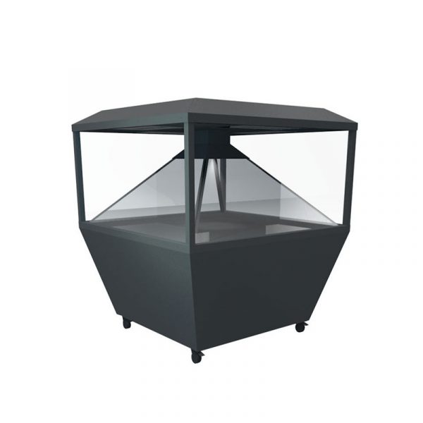 Standing Pyramid 360° Holographic Displays – freeglass3d