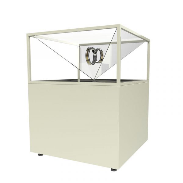 Standing Pyramid 360° Holographic Displays – freeglass3d